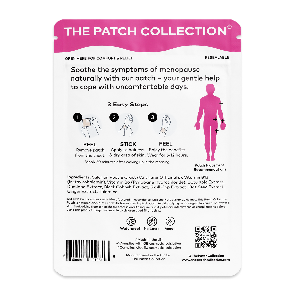 Menopause Patch - Natural Relief for Symptoms | The Patch Collection