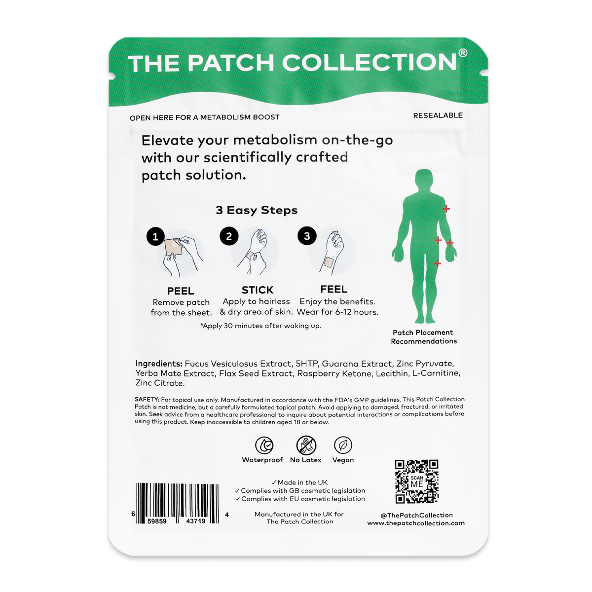 Metabolism Patch | Boost Metabolism & Energy | The Patch Collection