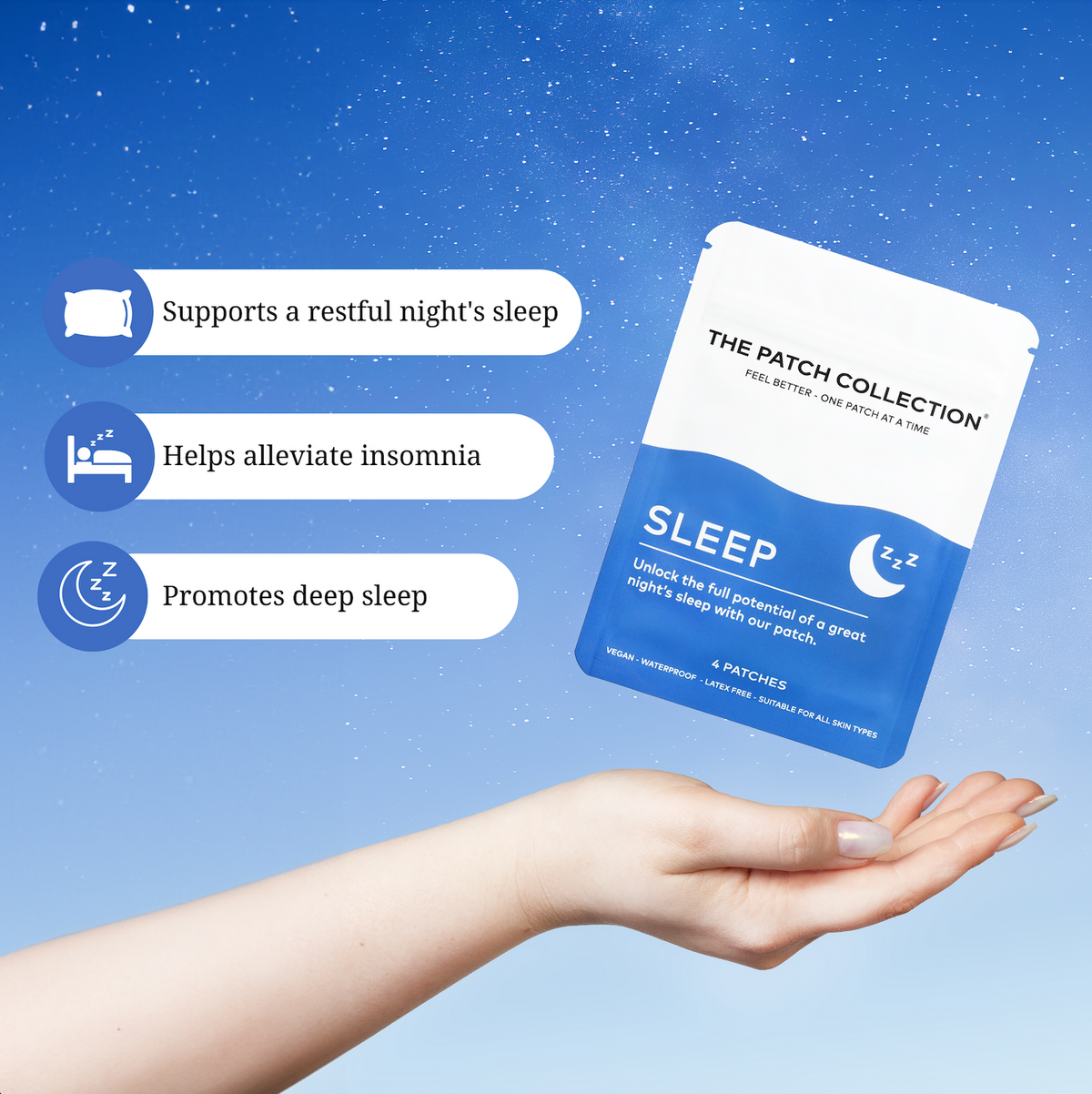 High Strength Deep Sleep Patch | The Patch Collection