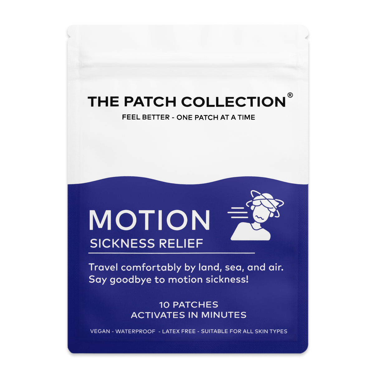 Motion Sickness Patch | Natural Travel Nausea Relief – The Patch Collection